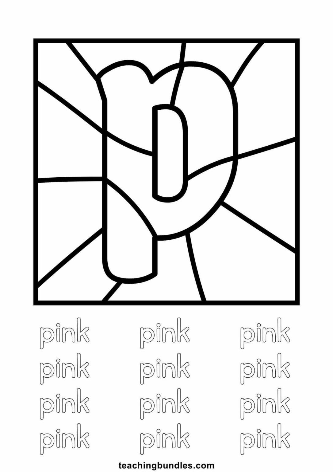 Free Pink Color Worksheets - Teachingbundles
