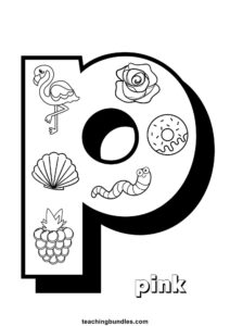 Free Pink Color Worksheets - Teachingbundles