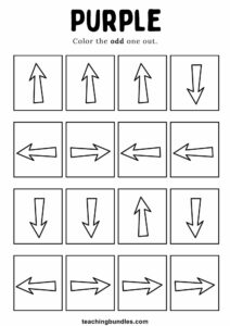 Free Purple Color Worksheets - Teachingbundles
