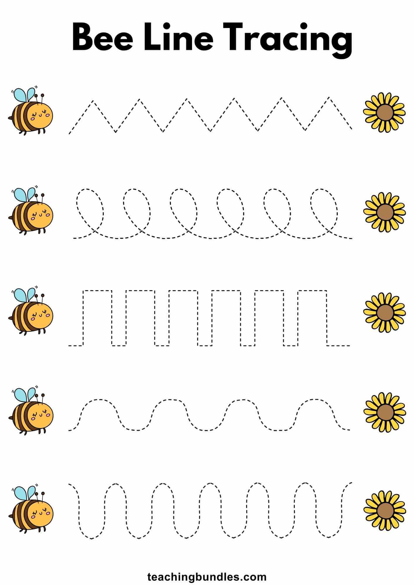 Bee Activity Pages - Teachingbundles
