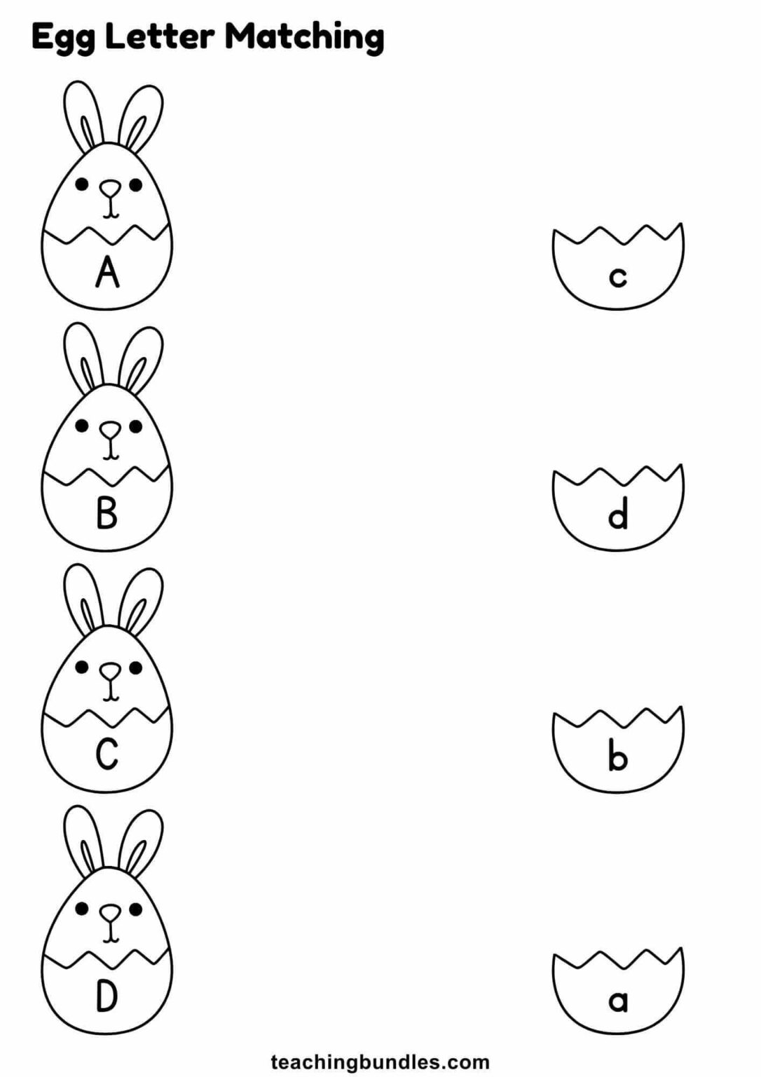 Easter Preschool Worksheet Bundle - Teachingbundles