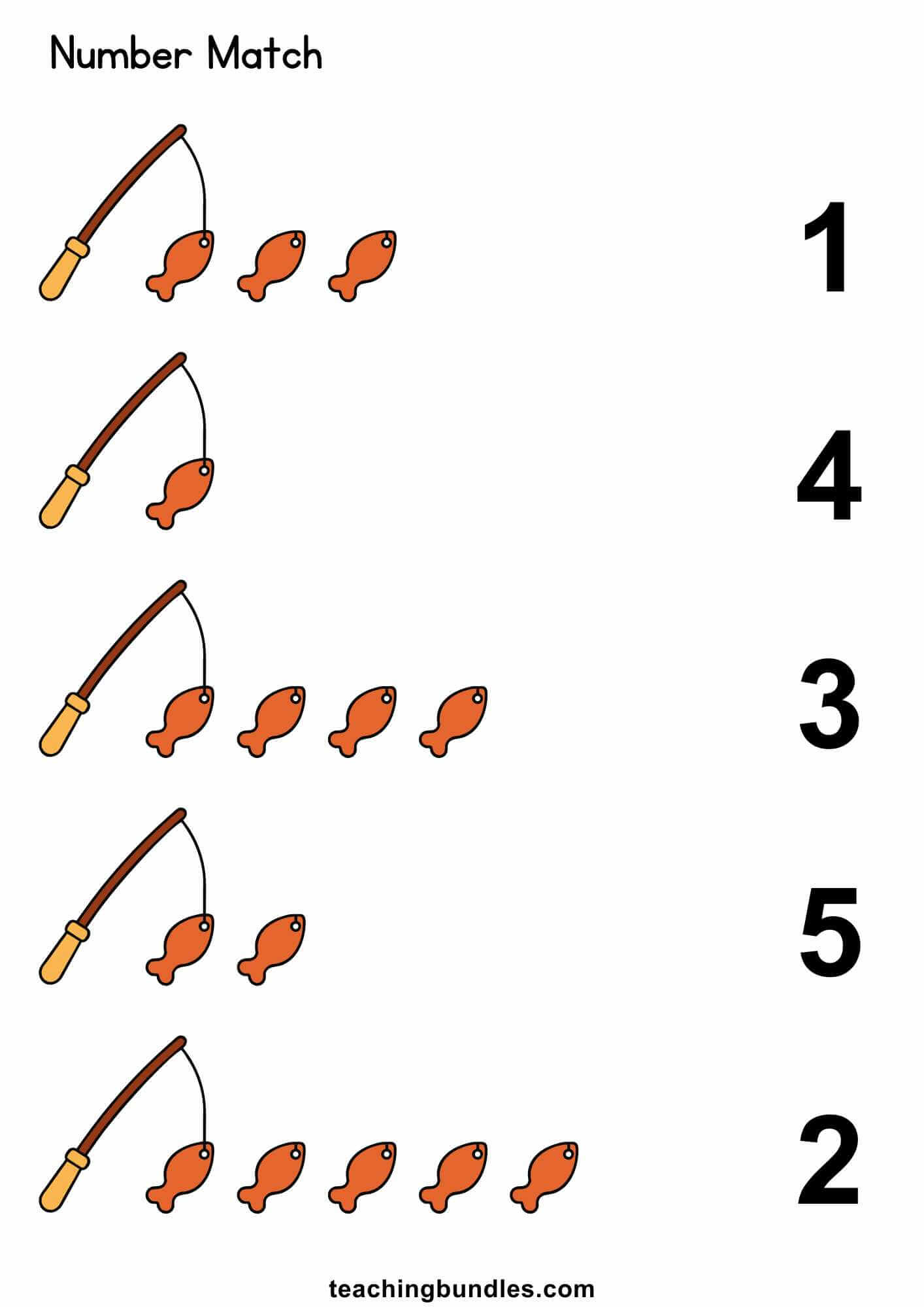 Camping Preschool Worksheet Bundle - Teachingbundles