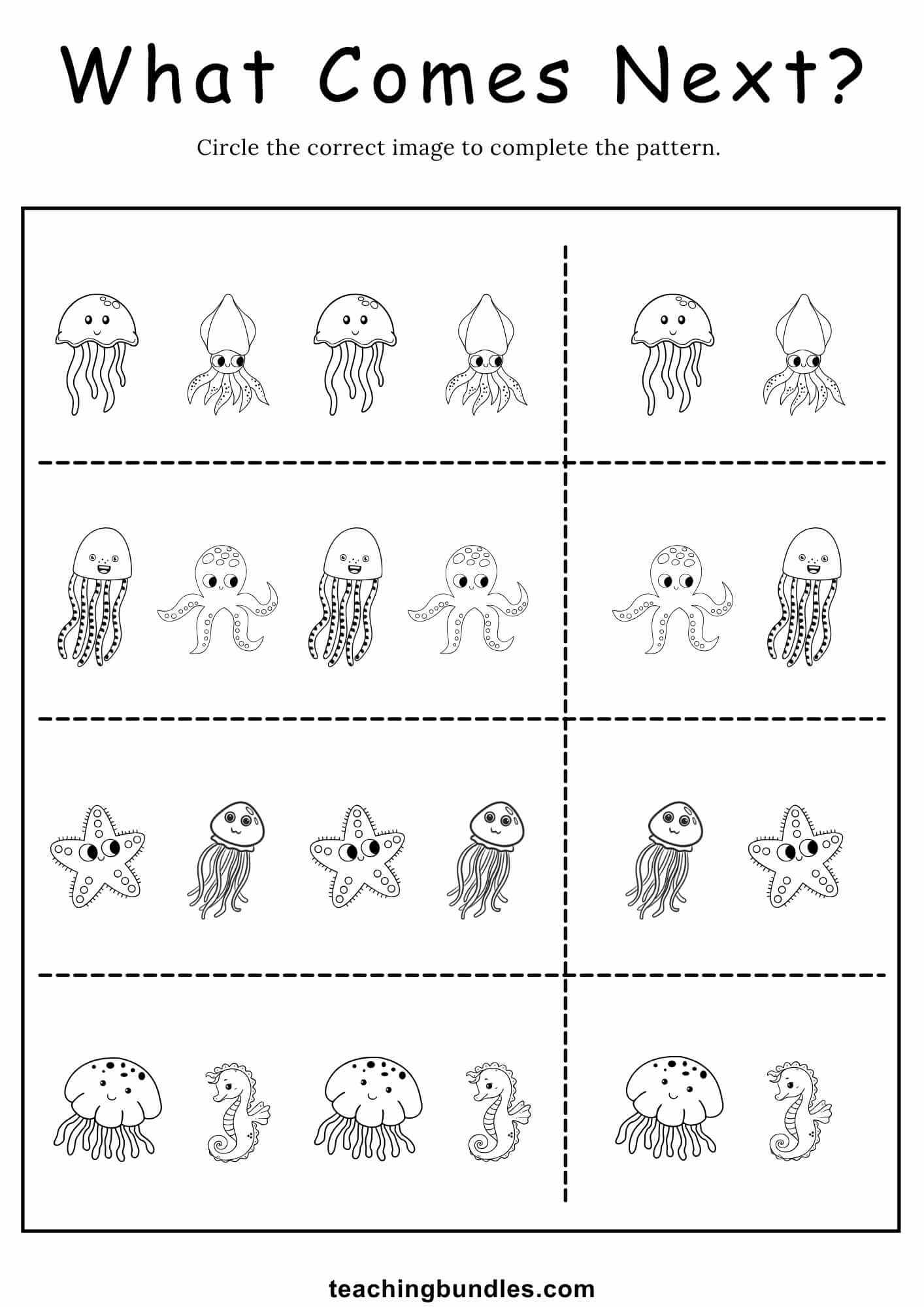 Jellyfish Activity Pages - Teachingbundles
