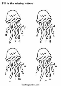 Jellyfish Activity Pages - Teachingbundles