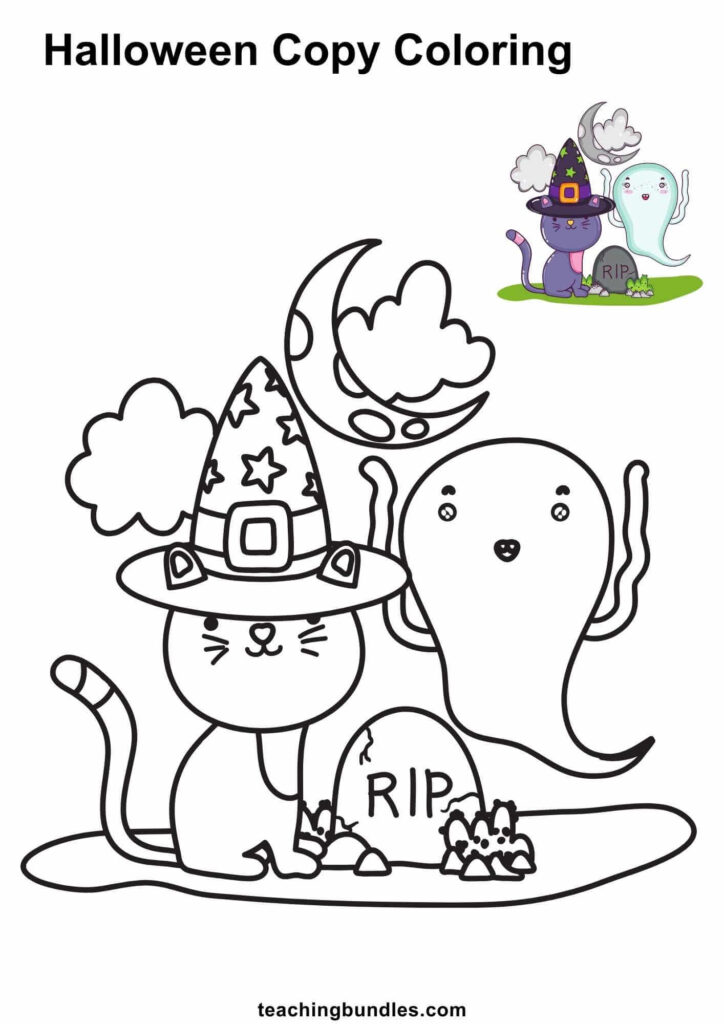 Halloween Preschool Worksheets - Teachingbundles