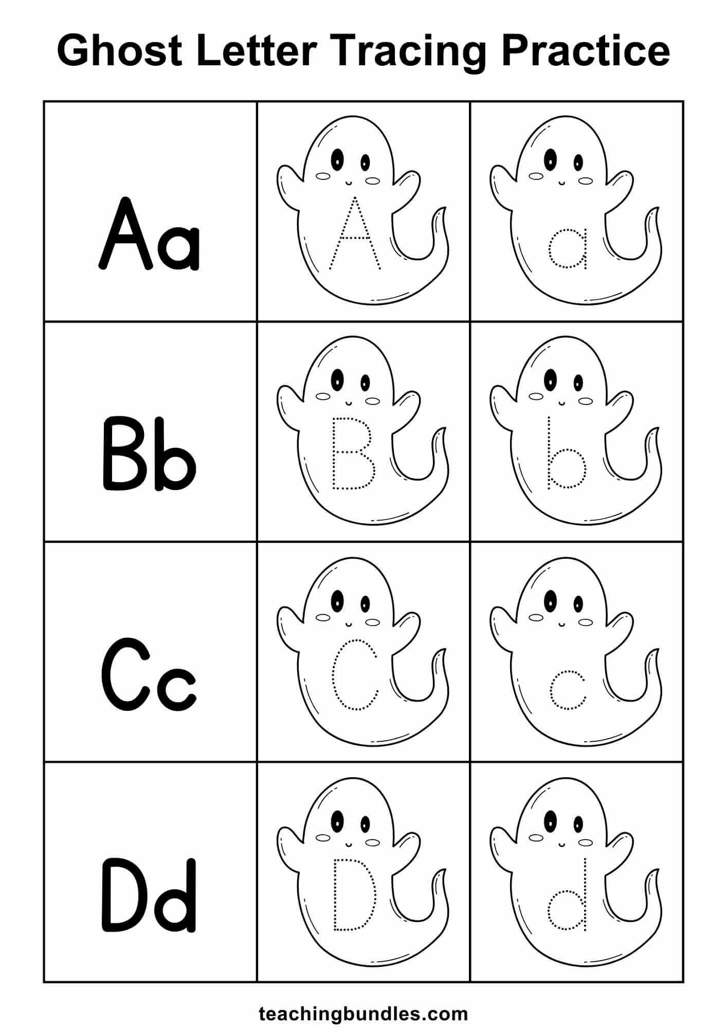 Halloween Preschool Worksheets - Teachingbundles
