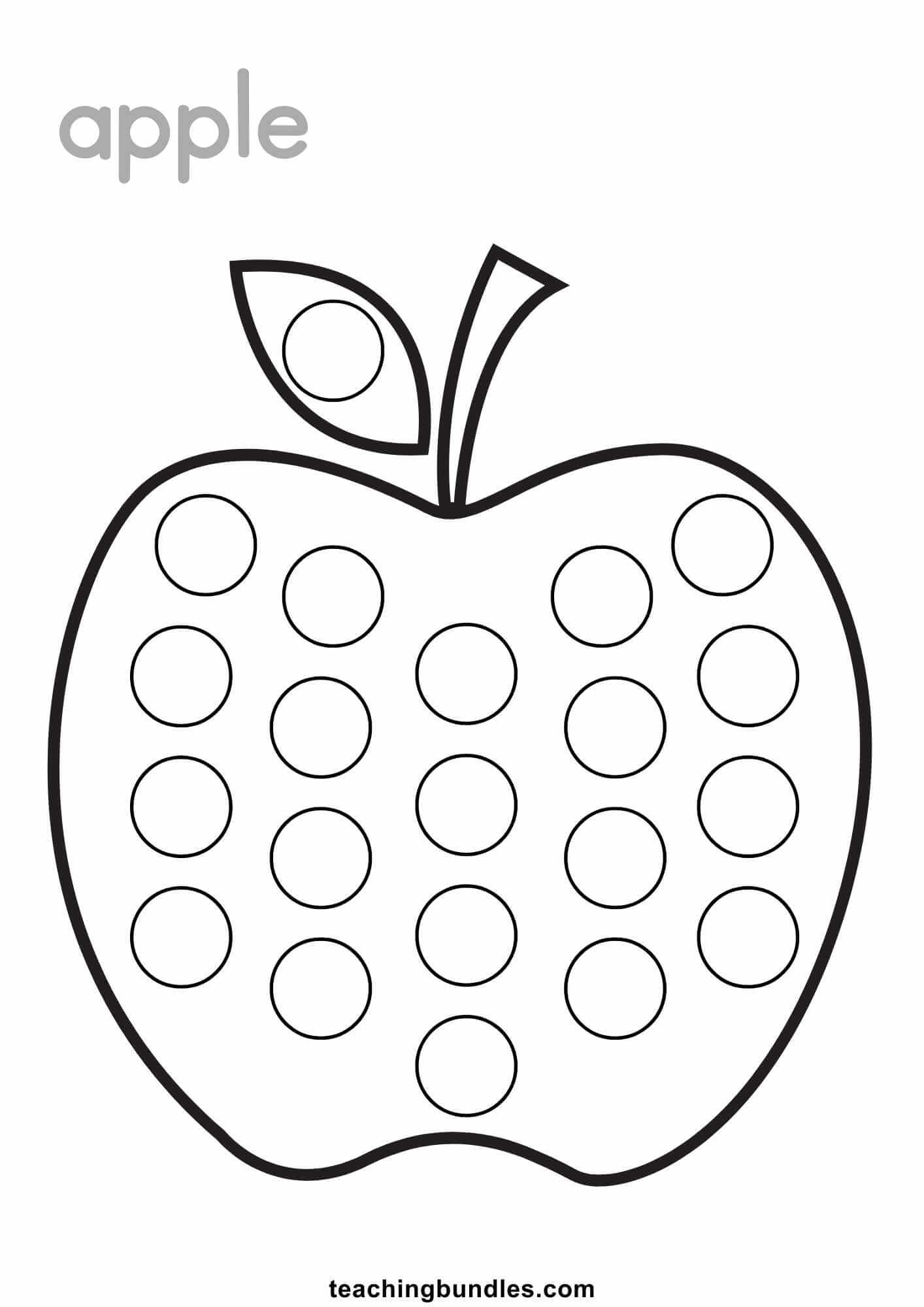 Fall Dot Marker Activities for Kids - Teachingbundles