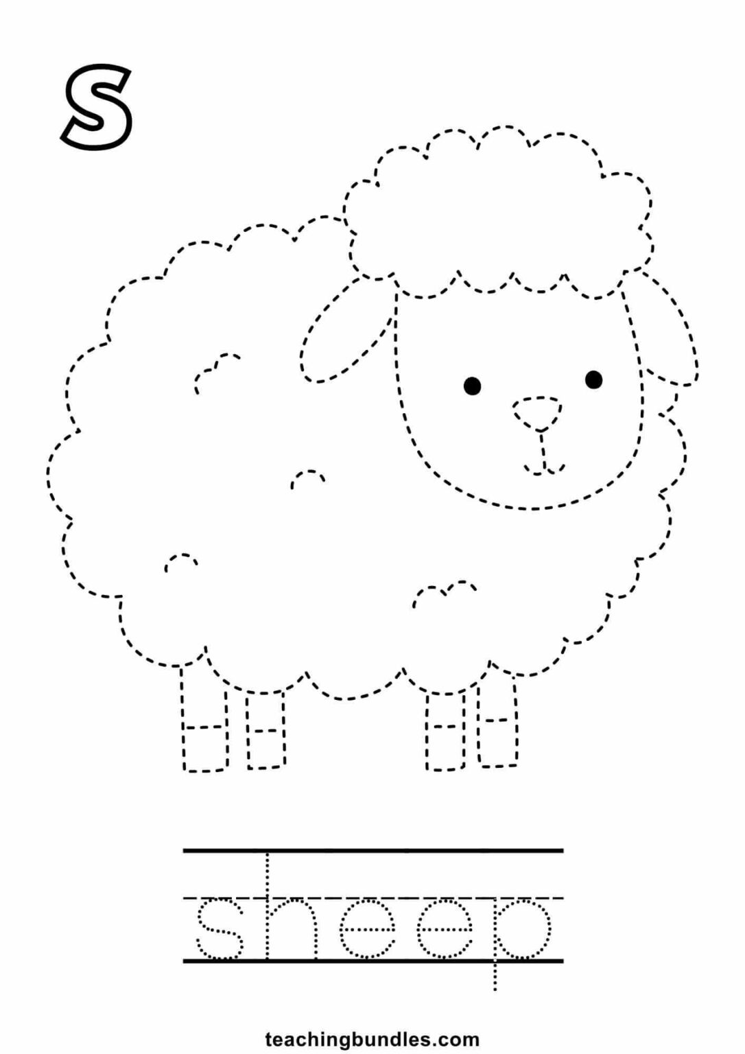 Sheep Activity Pages - Teachingbundles