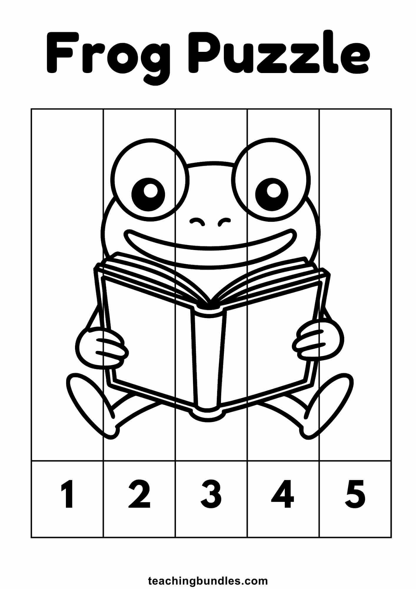 Frog Activity Pages - Teachingbundles