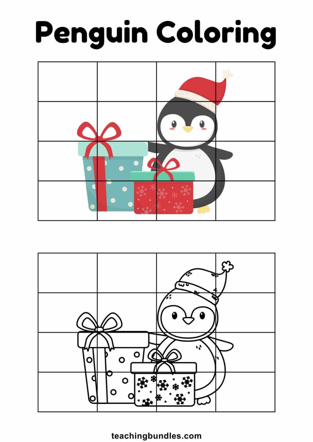 Penguin Activity Pages - Teachingbundles