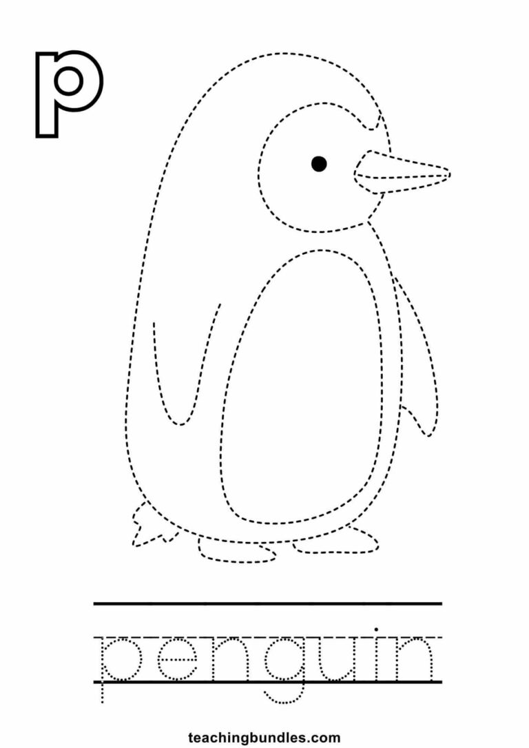 Penguin Activity Pages - Teachingbundles