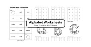 Free Printable Alphabet Dot Marker Pages - Teachingbundles