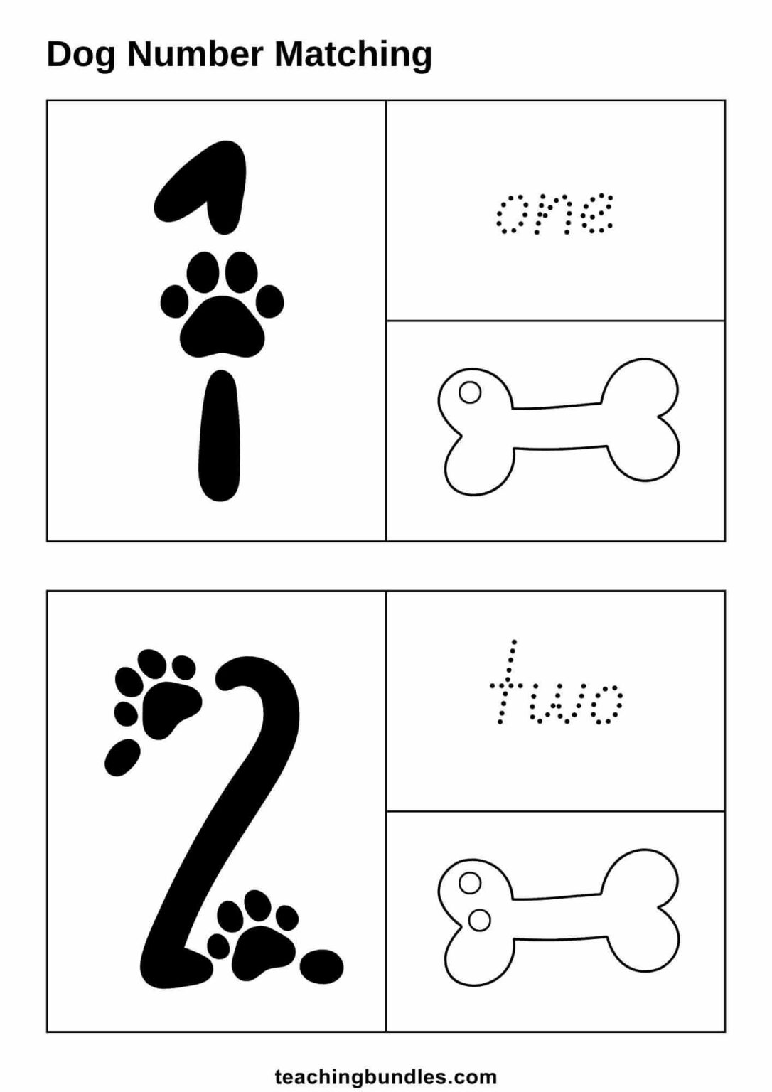 Dog Activity Pages - Teachingbundles